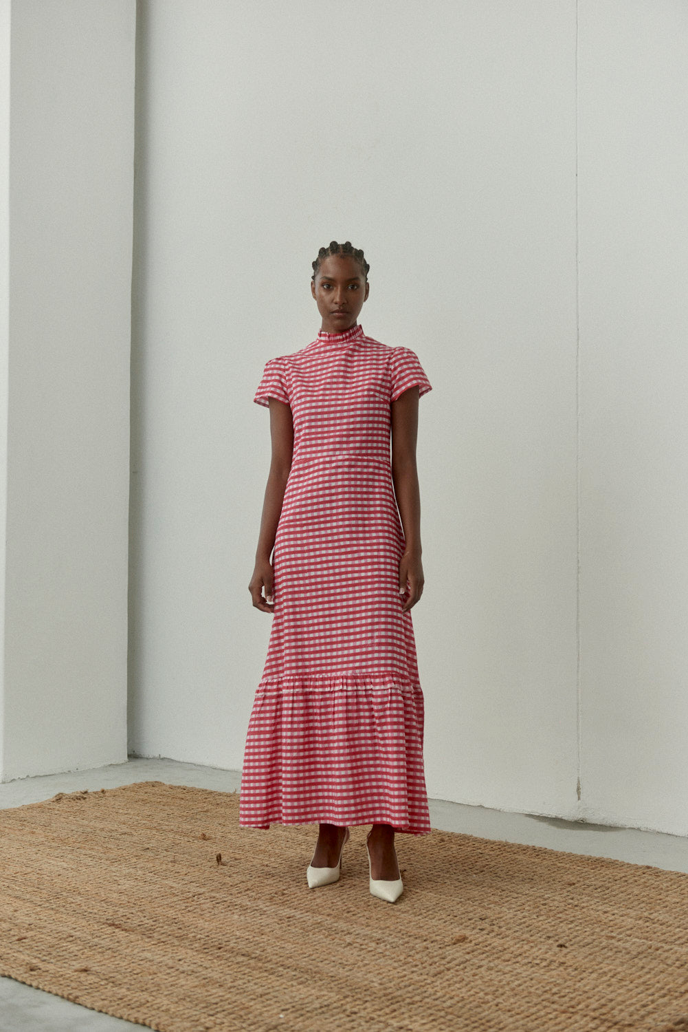 Pulani Gingham Dress – Sindiso Khumalo